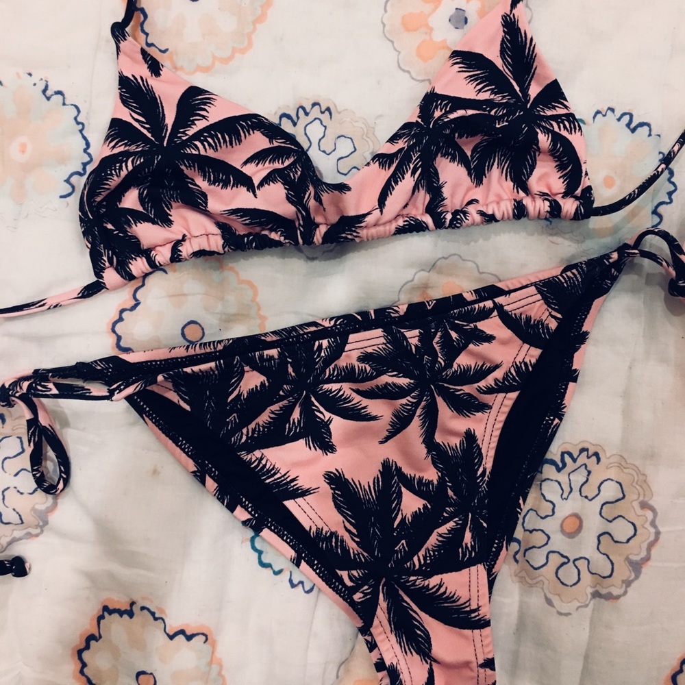Cutest Palm Tree String Bikini - Gem